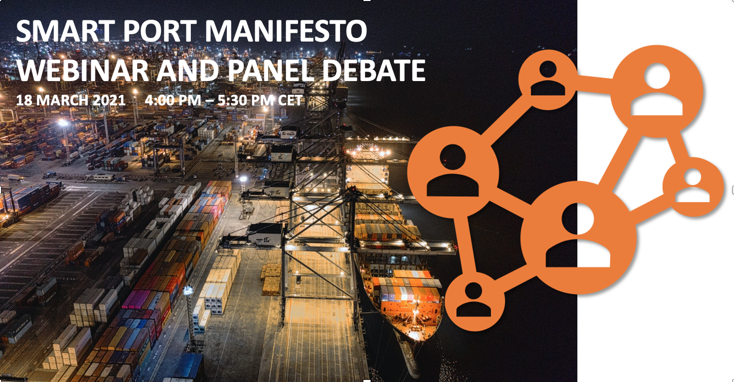 SMART PORT MANIFESTO Webinar and panel debate - 18 March 2021 - 4:00 PM ...